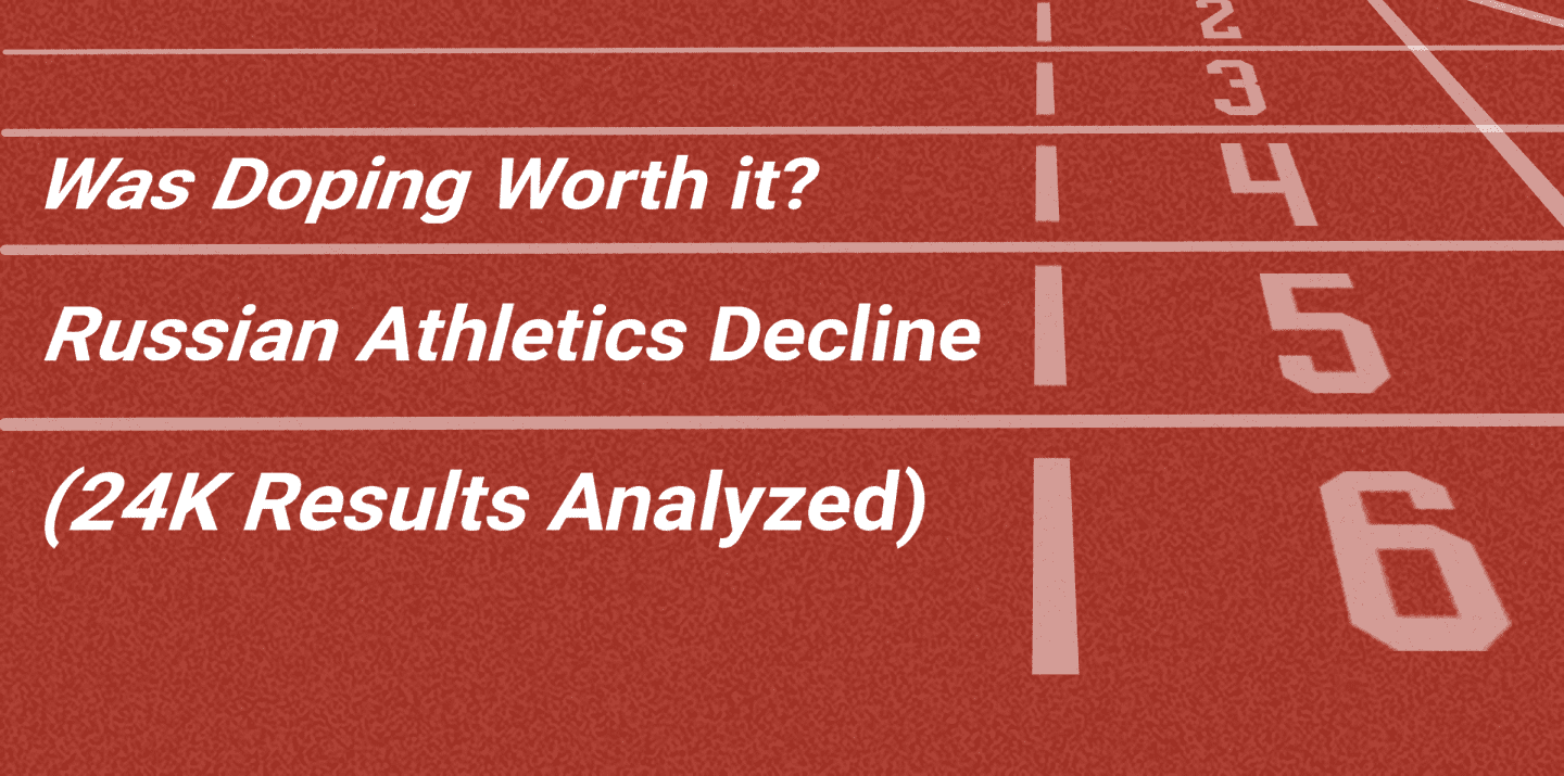 Was Doping Worth it? Russian Athletics Decline [24K Results Analyzed ...