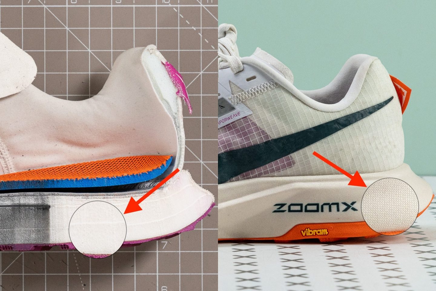 Why cutting running shoes in half is key to measuring midsole softness ...