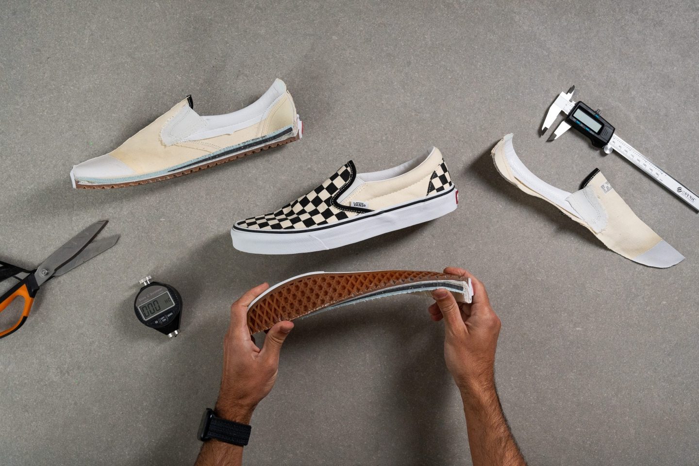 Cut in half: Vans Slip-On Review | RunRepeat