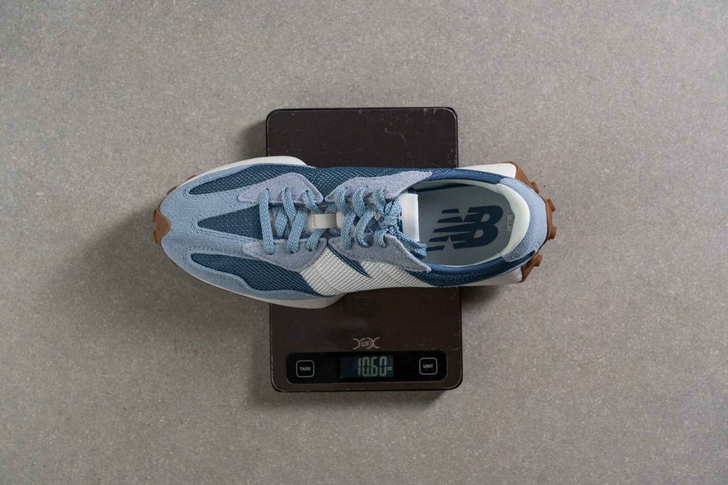 Cut in half: New Balance 327 Review | RunRepeat