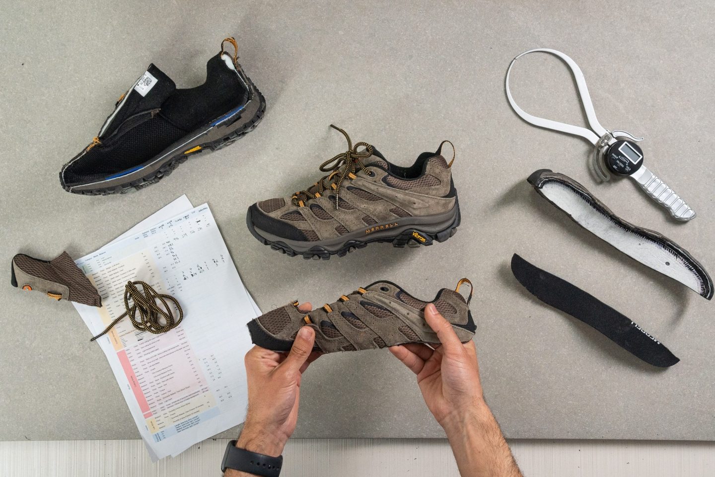 Cut in half: Merrell Moab 3 Review | RunRepeat
