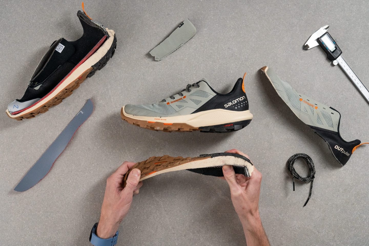 Cut in half: Salomon Outpulse Review | RunRepeat