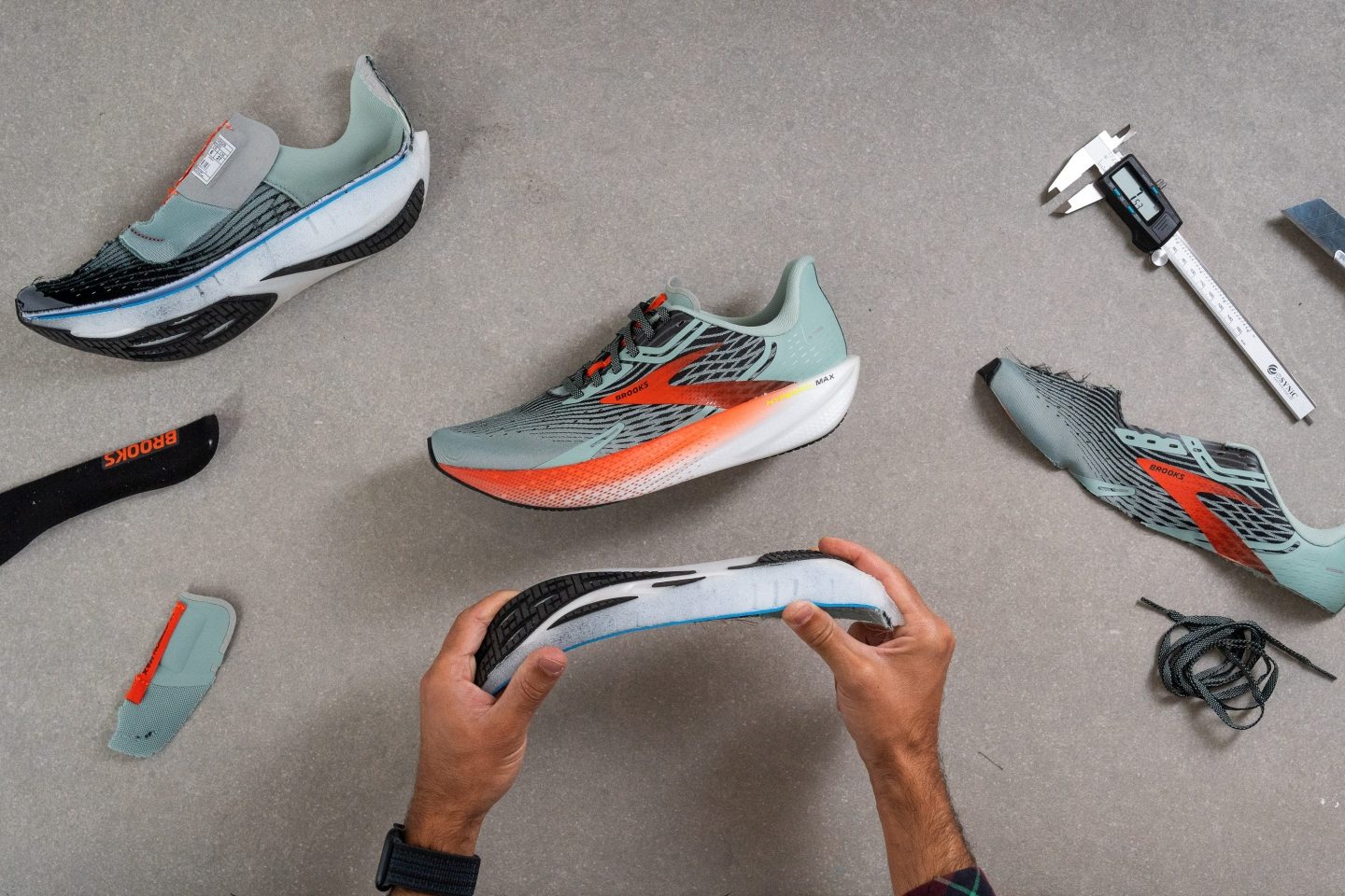 Cut in half: Brooks Hyperion Max Review | RunRepeat