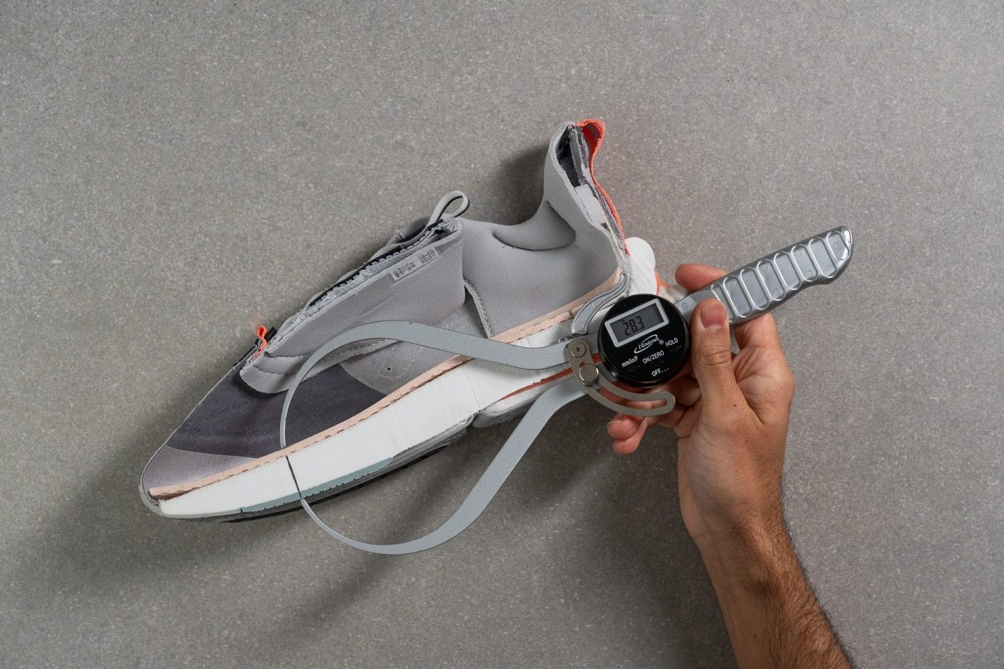 Cut in half: Adidas Alphaboost V1 Review | RunRepeat