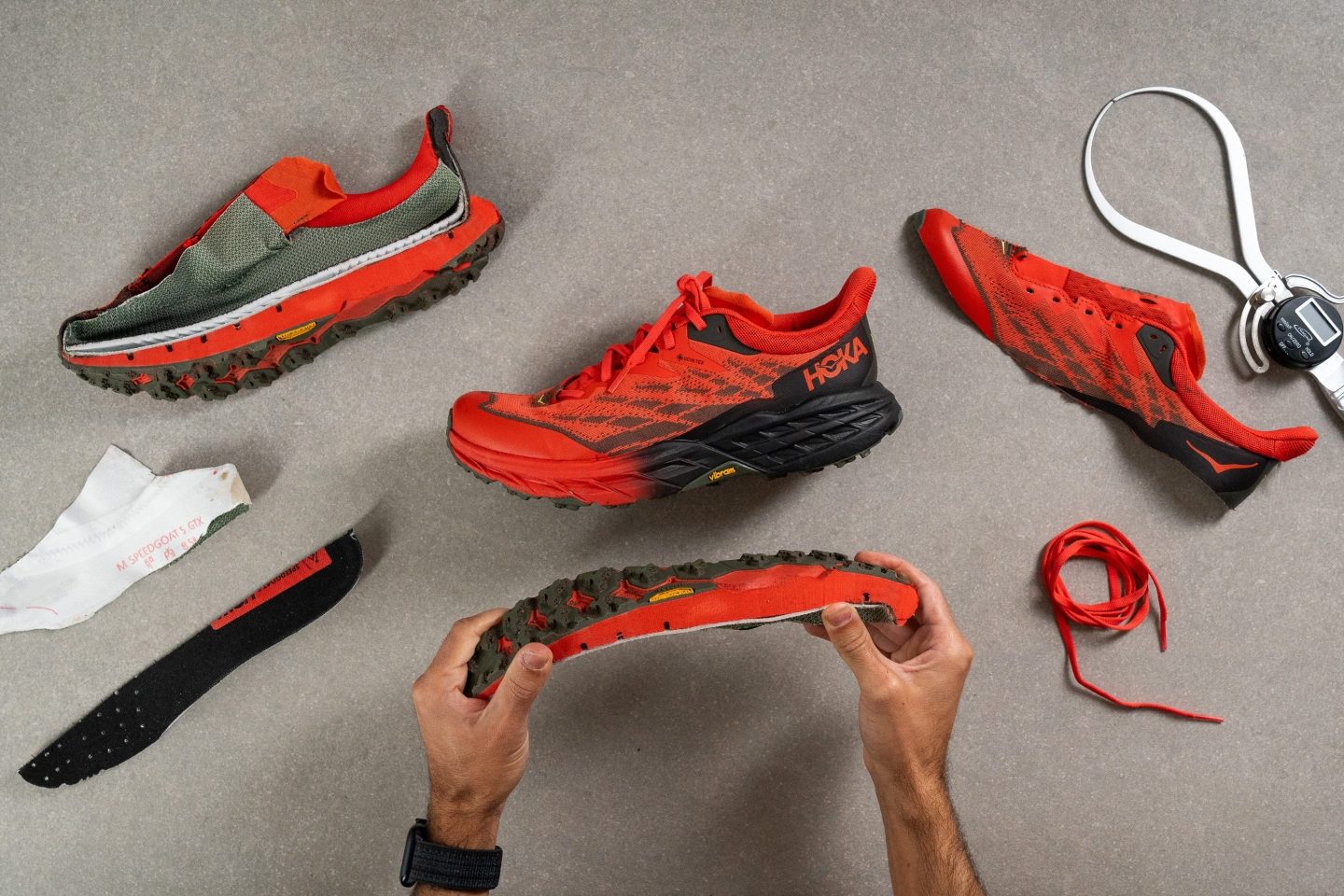 Cut in half: Hoka Speedgoat 5 GTX Review | RunRepeat