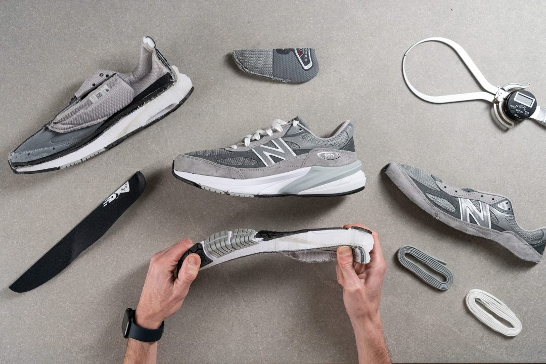 Cut in half: New Balance 990 v6 Review | RunRepeat