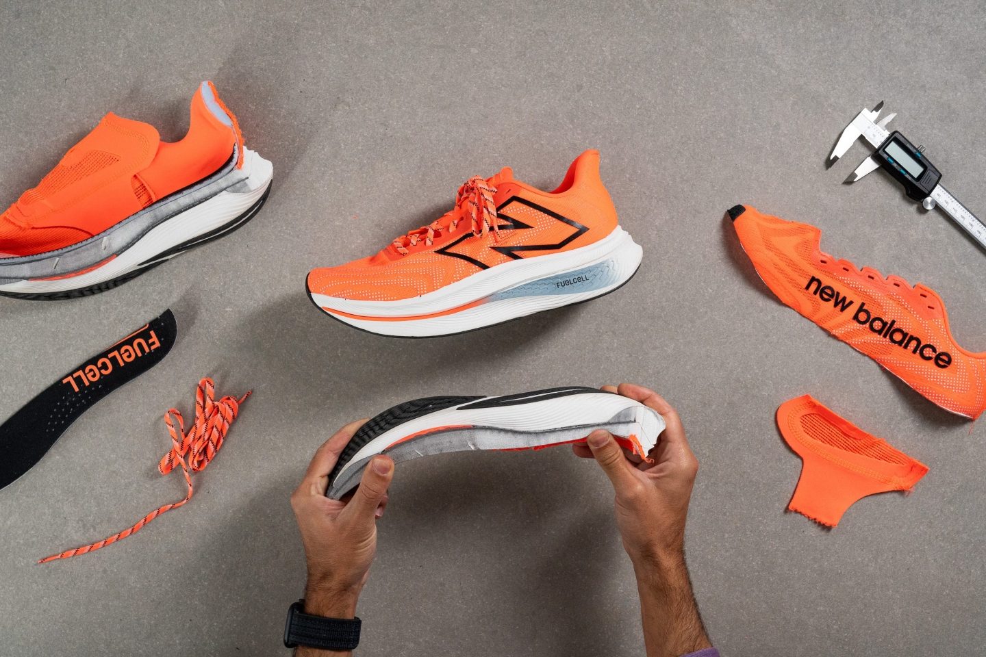 Cut in half: New Balance FuelCell SuperComp Trainer v2 Review | RunRepeat