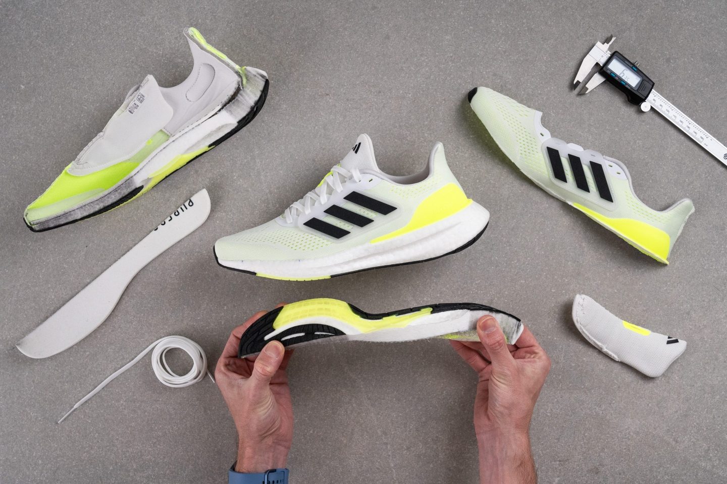 Cut in half: Adidas Pureboost 23 Review | RunRepeat