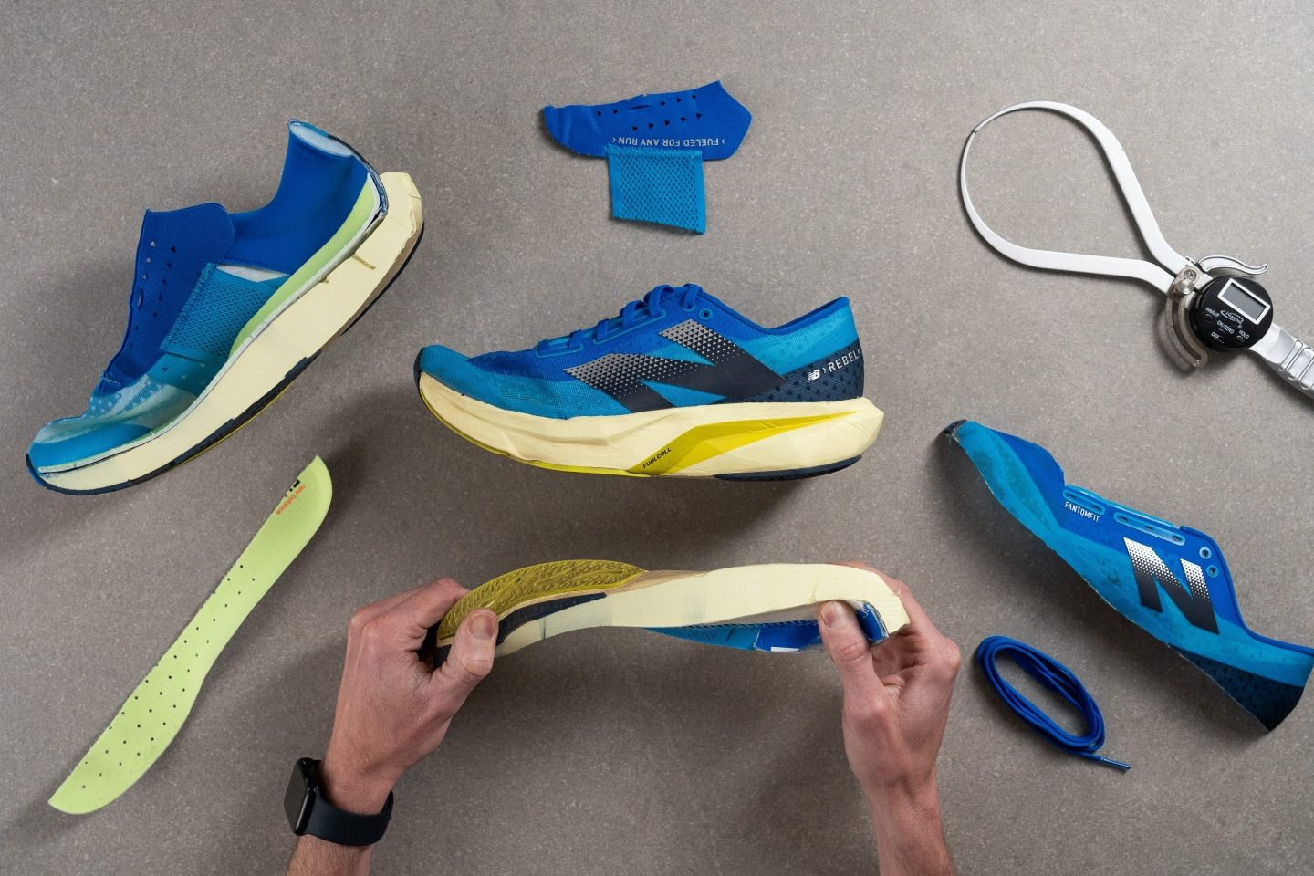 Cut in half: New Balance FuelCell Rebel v4 Review | RunRepeat