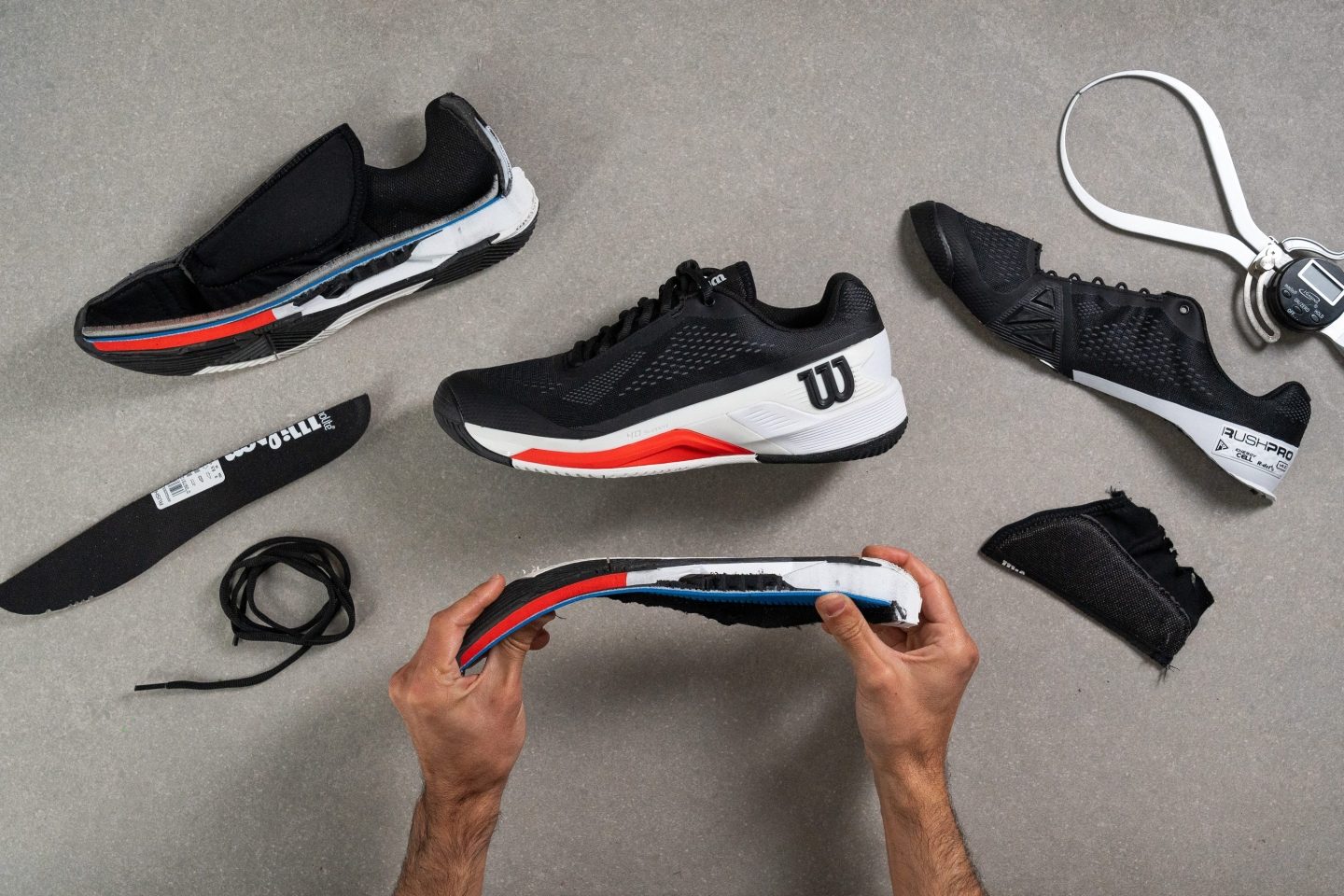 Cut in half: Wilson Rush Pro 4.0 Review | RunRepeat