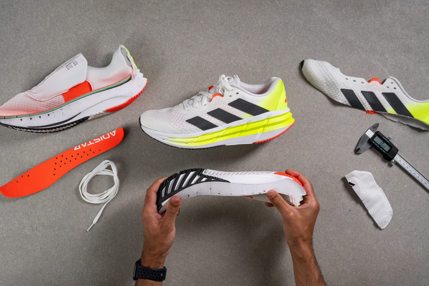 Cut in half: Adidas Adistar 3 Review | RunRepeat