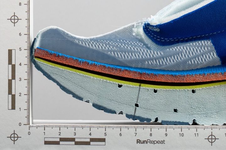 Cut in half: Mizuno Wave Sky 8 Review | RunRepeat