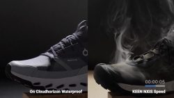Cut in half: On Cloudhorizon Waterproof Review (2024) | RunRepeat