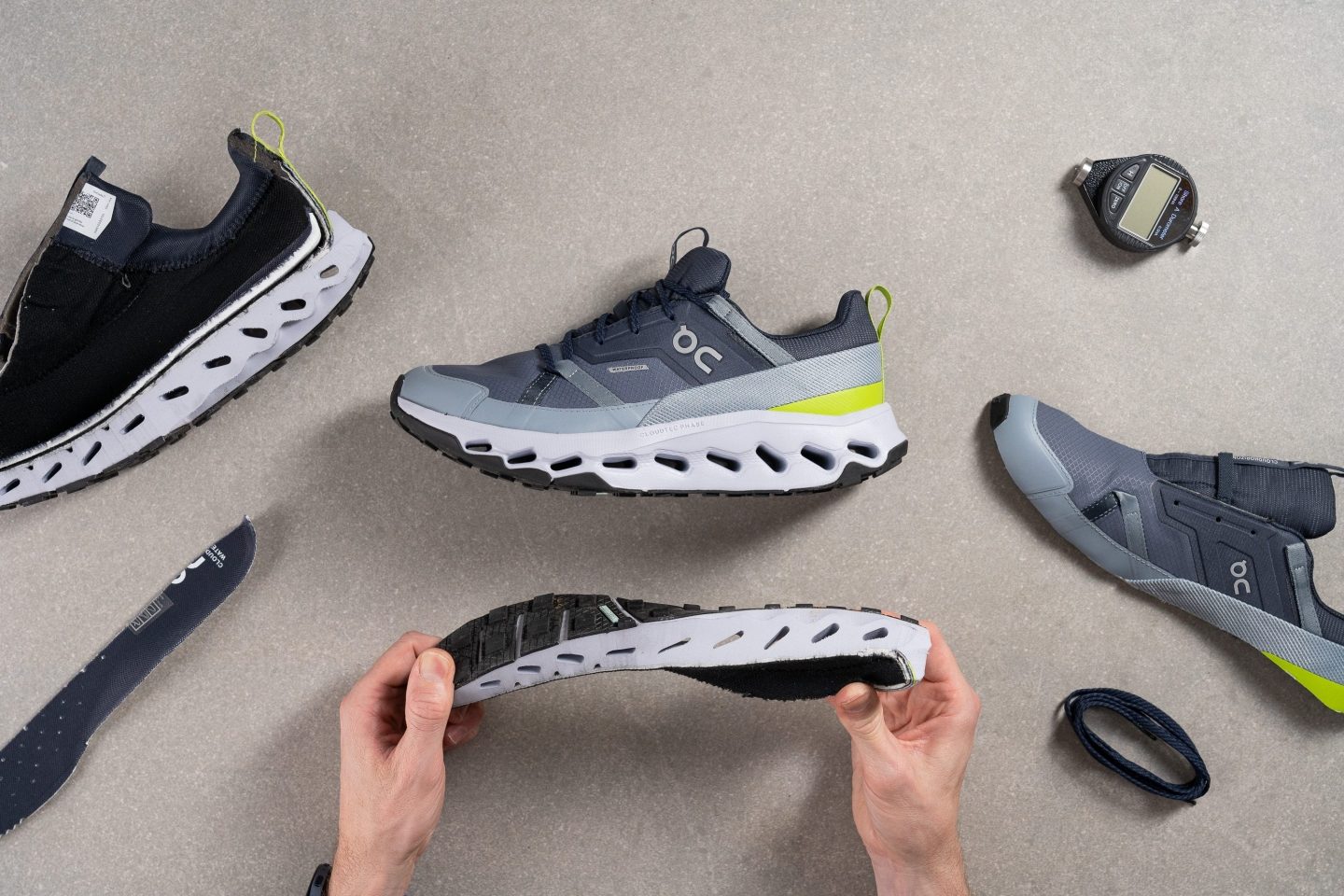 Cut in half: On Cloudhorizon Waterproof Review (2024) | RunRepeat