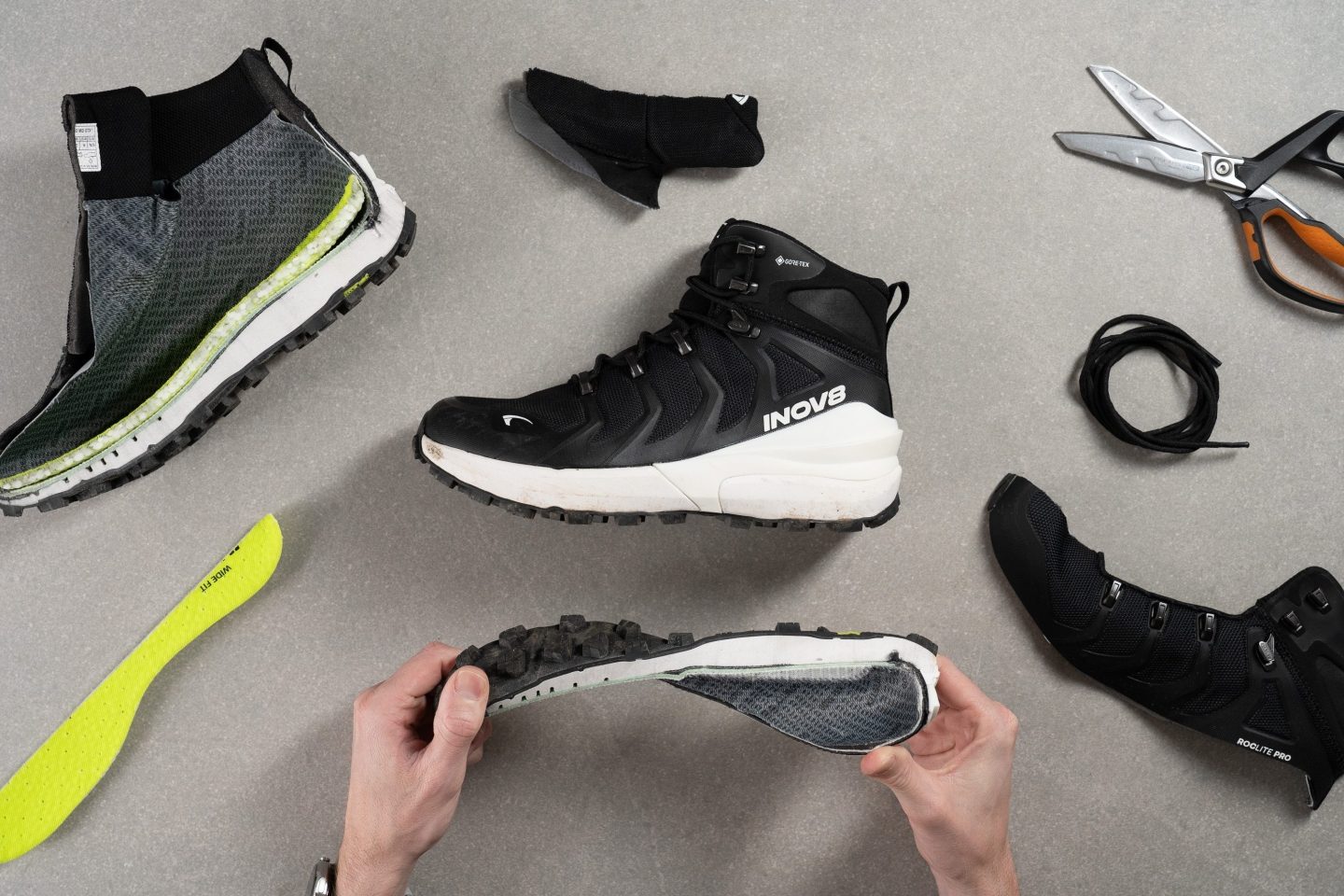 Cut in half: Inov8 Roclite Pro Mid GTX Review | RunRepeat