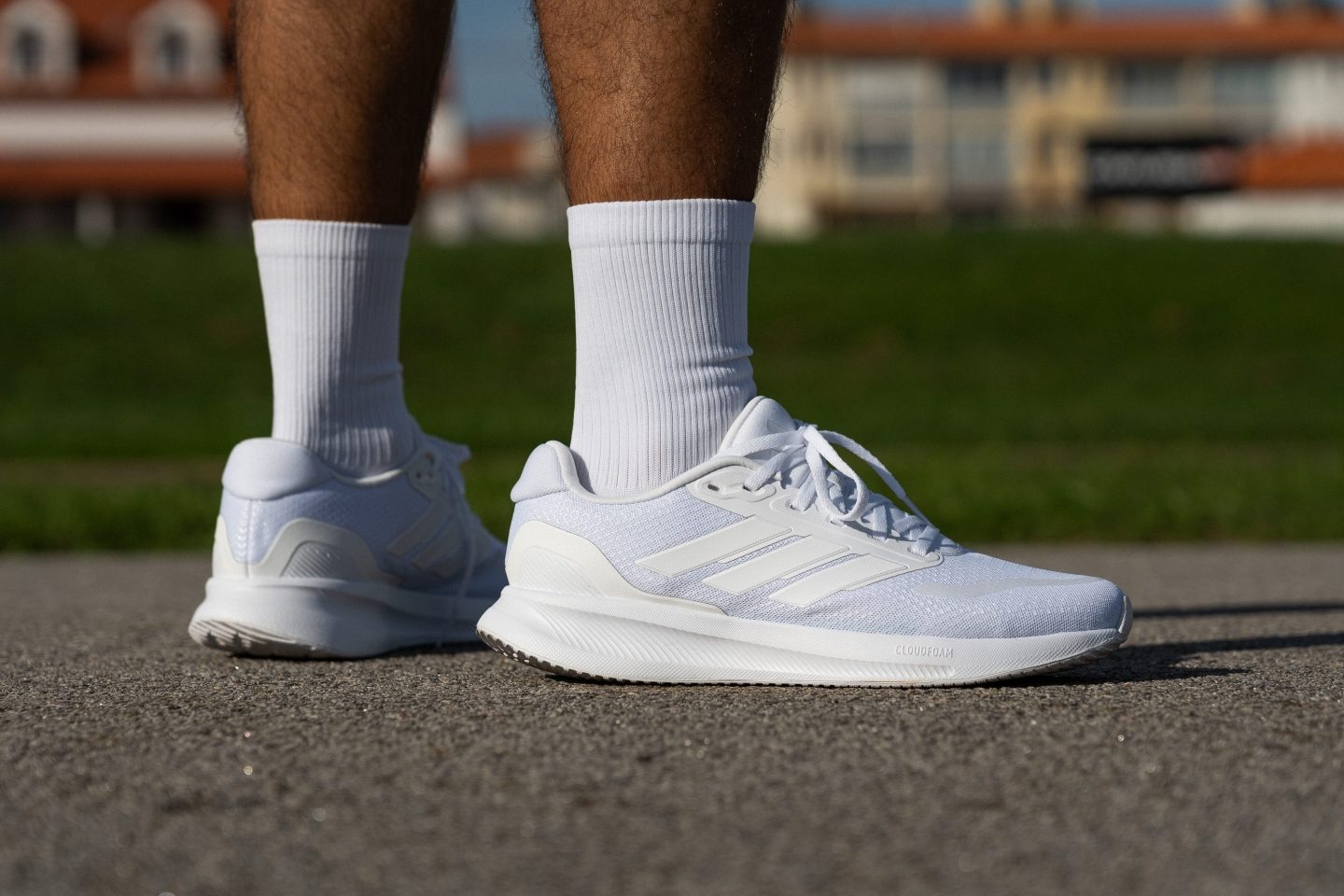 Cut in half: Adidas Runfalcon 5 Review (2024) | RunRepeat
