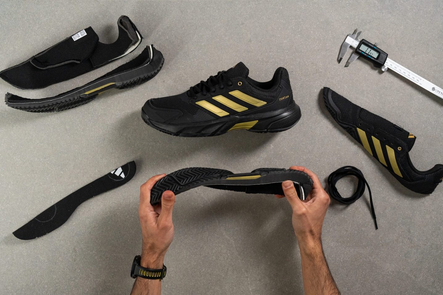 Cut in half: Adidas CourtJam Control 3 Review (2026) | RunRepeat
