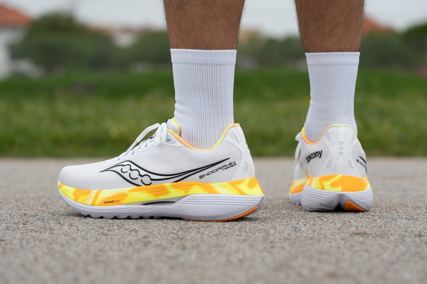 Cut in half: Saucony Endorphin Trainer Review (2025) | RunRepeat