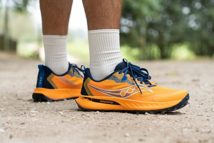 Cut in half: Saucony Peregrine 15 Review (2025) | RunRepeat