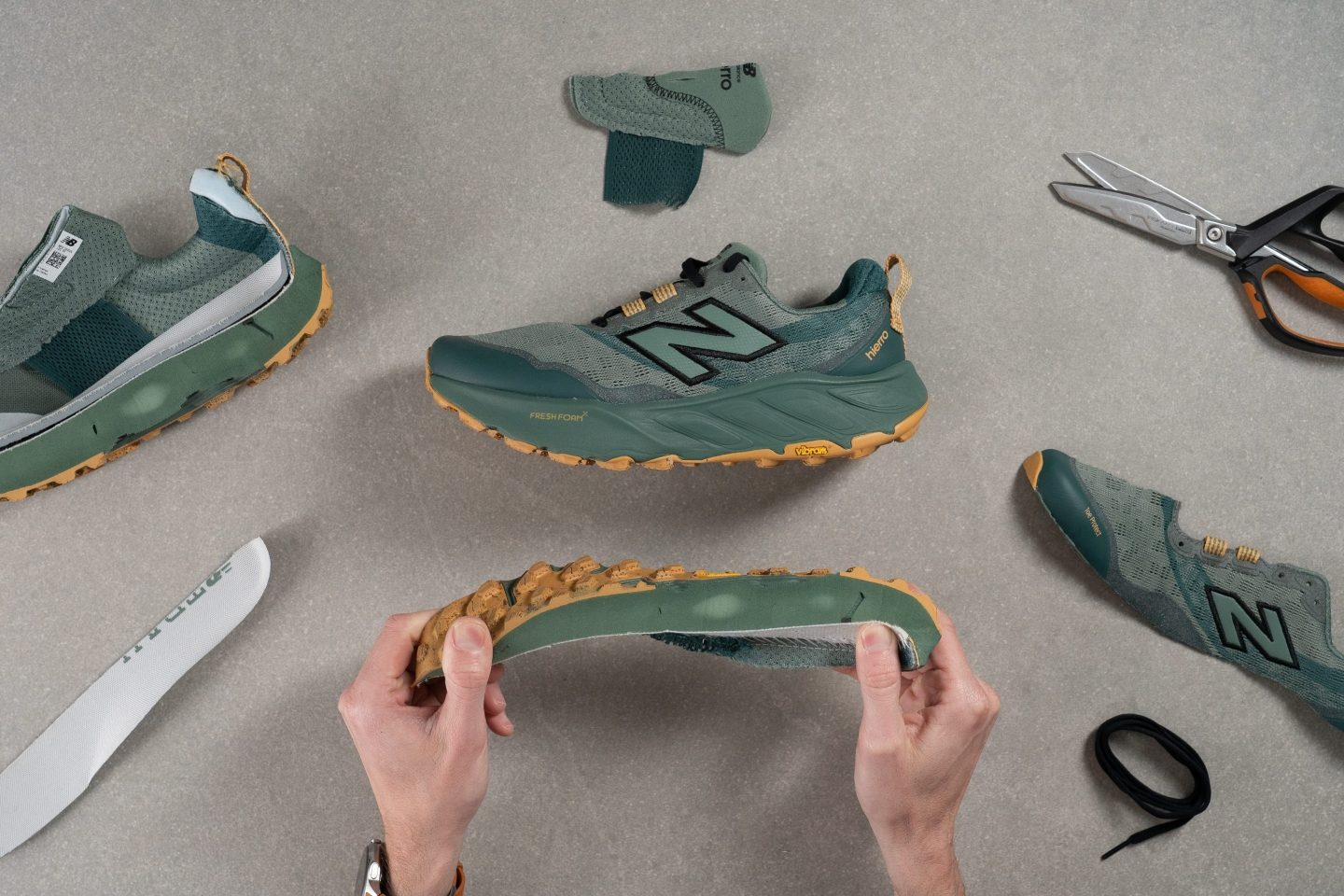 Cut in half: New Balance Fresh Foam X Hierro v9 Review (2025) | RunRepeat