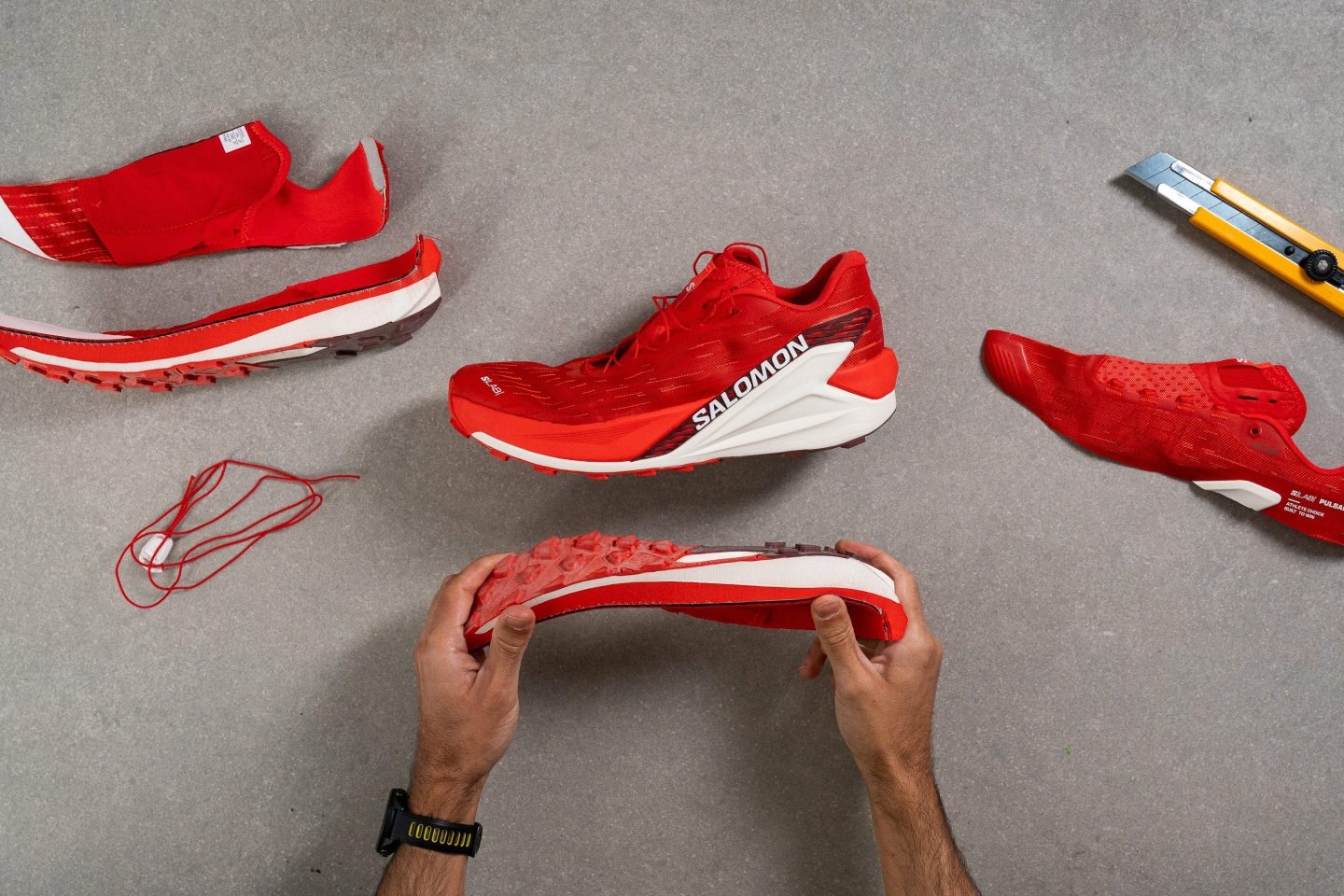 Cut in half: Salomon S/Lab Pulsar 4 Review (2025) | RunRepeat