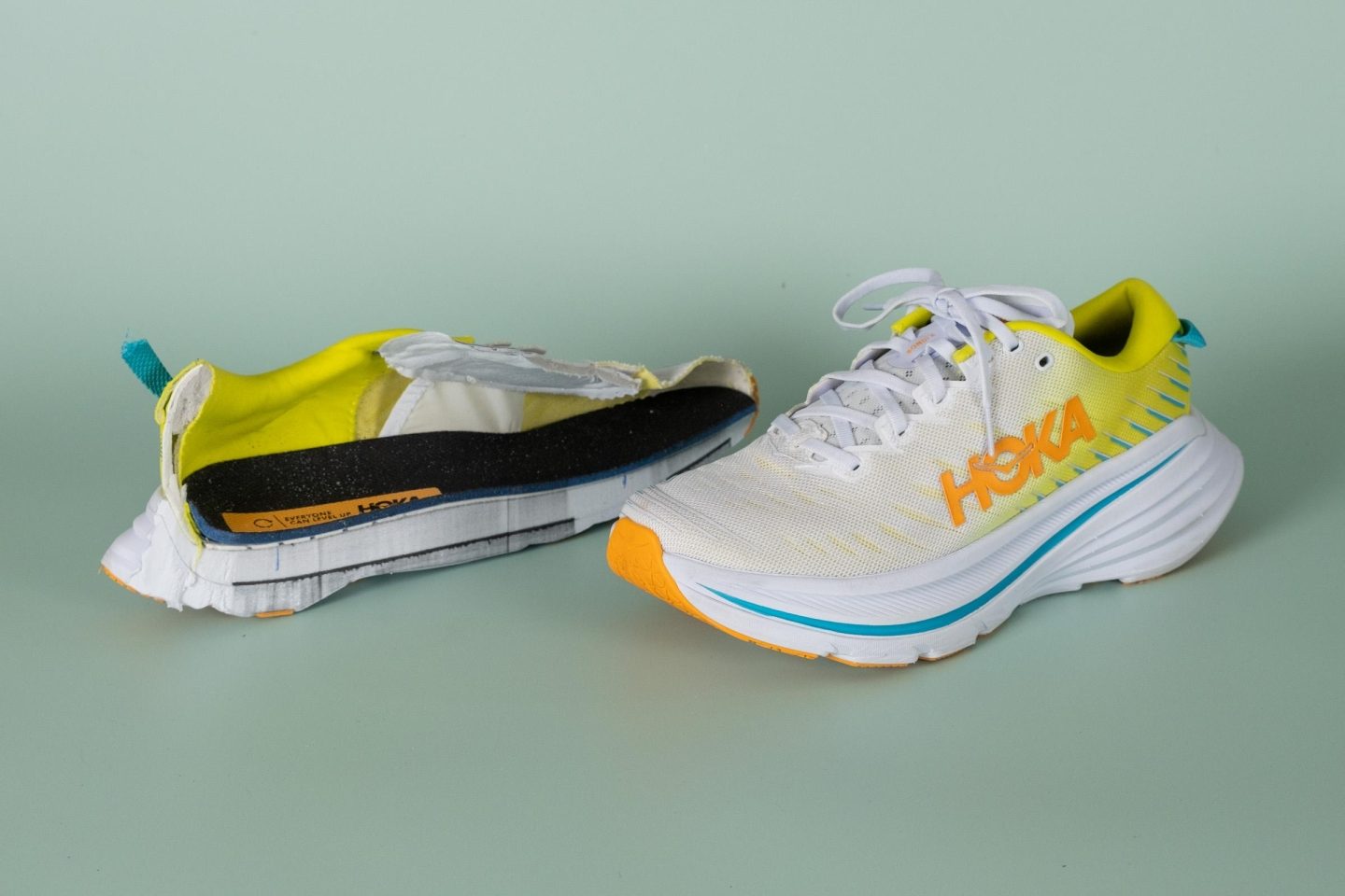Cut in half: Hoka Bondi X Review | RunRepeat