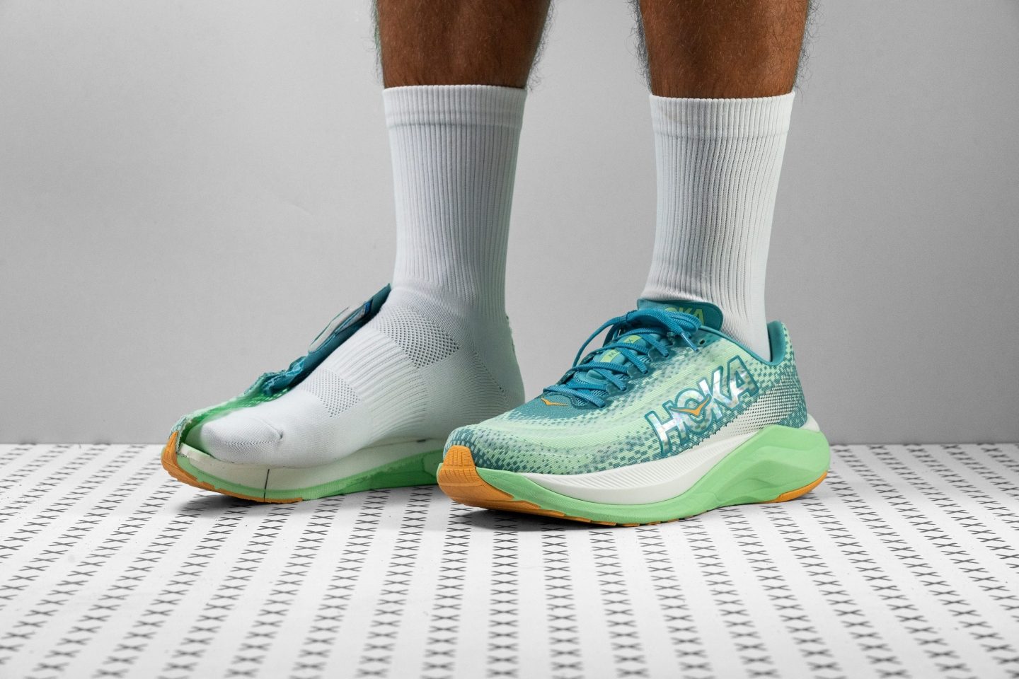 Cut in half: Hoka Mach X Review | RunRepeat