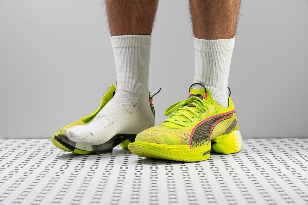 Cortadas por la mitad: Análisis y review de las PUMA Fast-R Nitro Elite ...