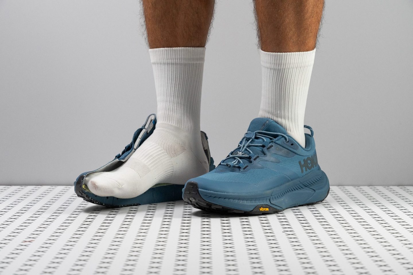 Cut in half: HOKA Transport GTX Review | RunRepeat