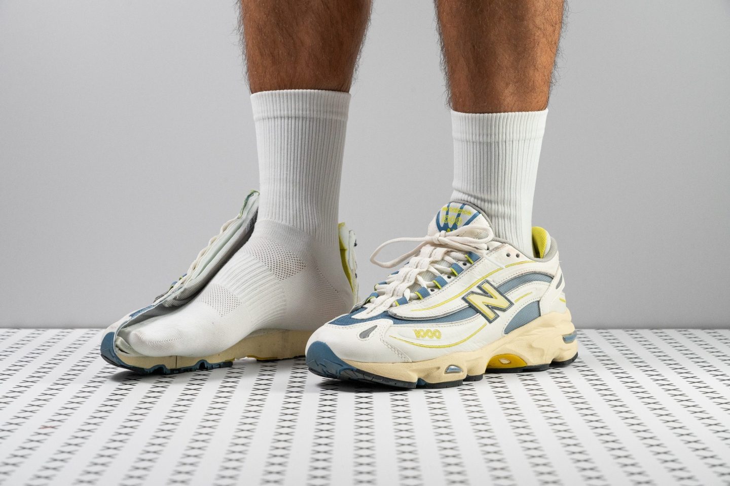 Cortadas por la mitad: Análisis y review de las New Balance 1000 (2024 ...