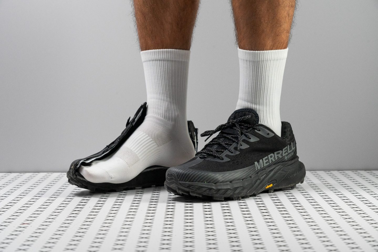 Cut in half: Merrell Agility Peak 5 GTX Review (2024) | RunRepeat