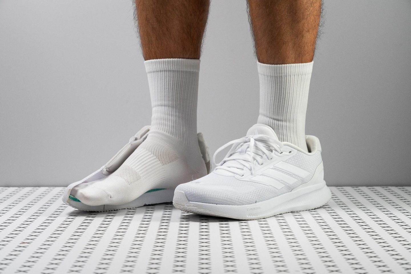 Cut in half: Adidas Runfalcon 5 Review (2024) | RunRepeat