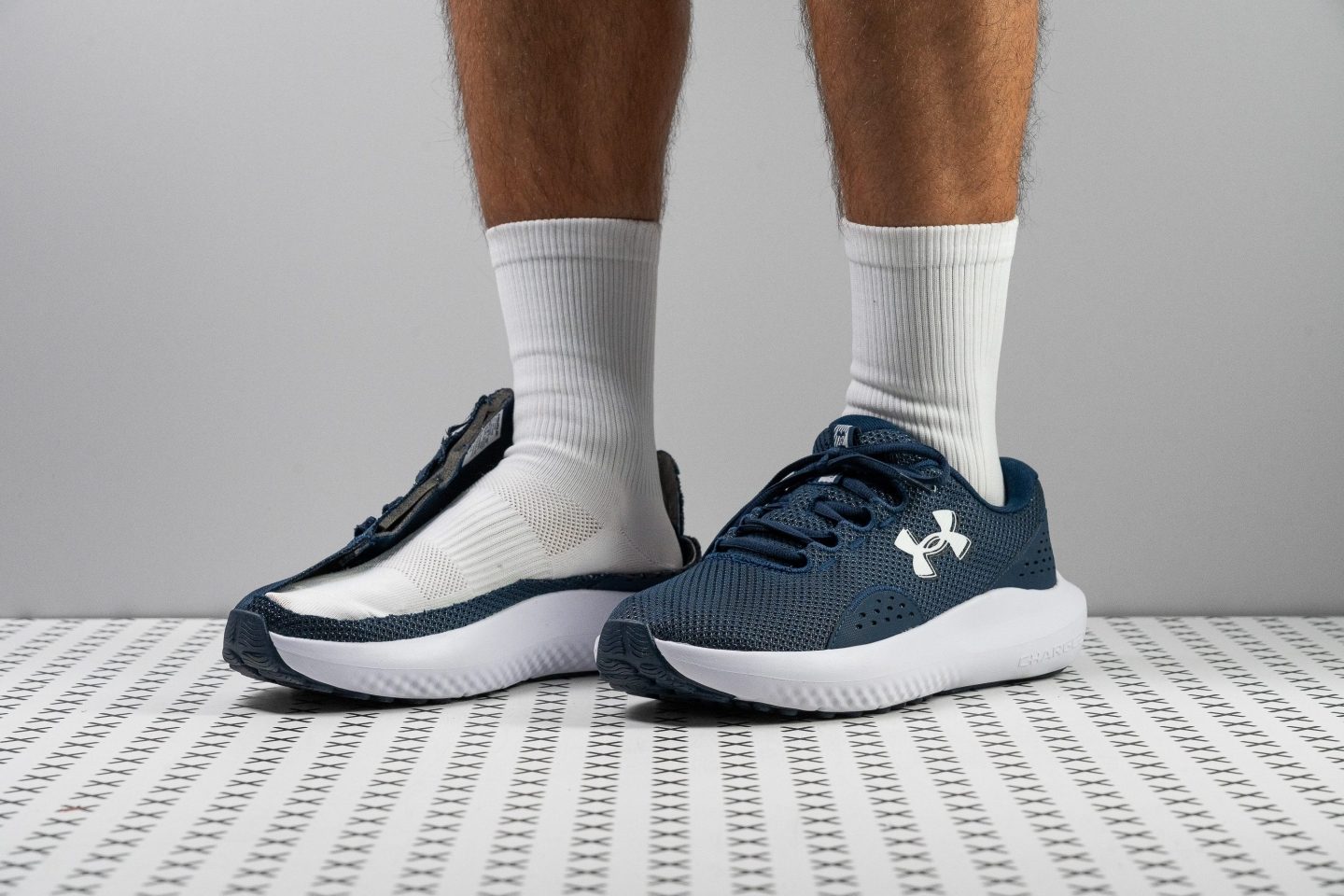 Cut in half: Under Armour Surge 4 Review (2025) | RunRepeat