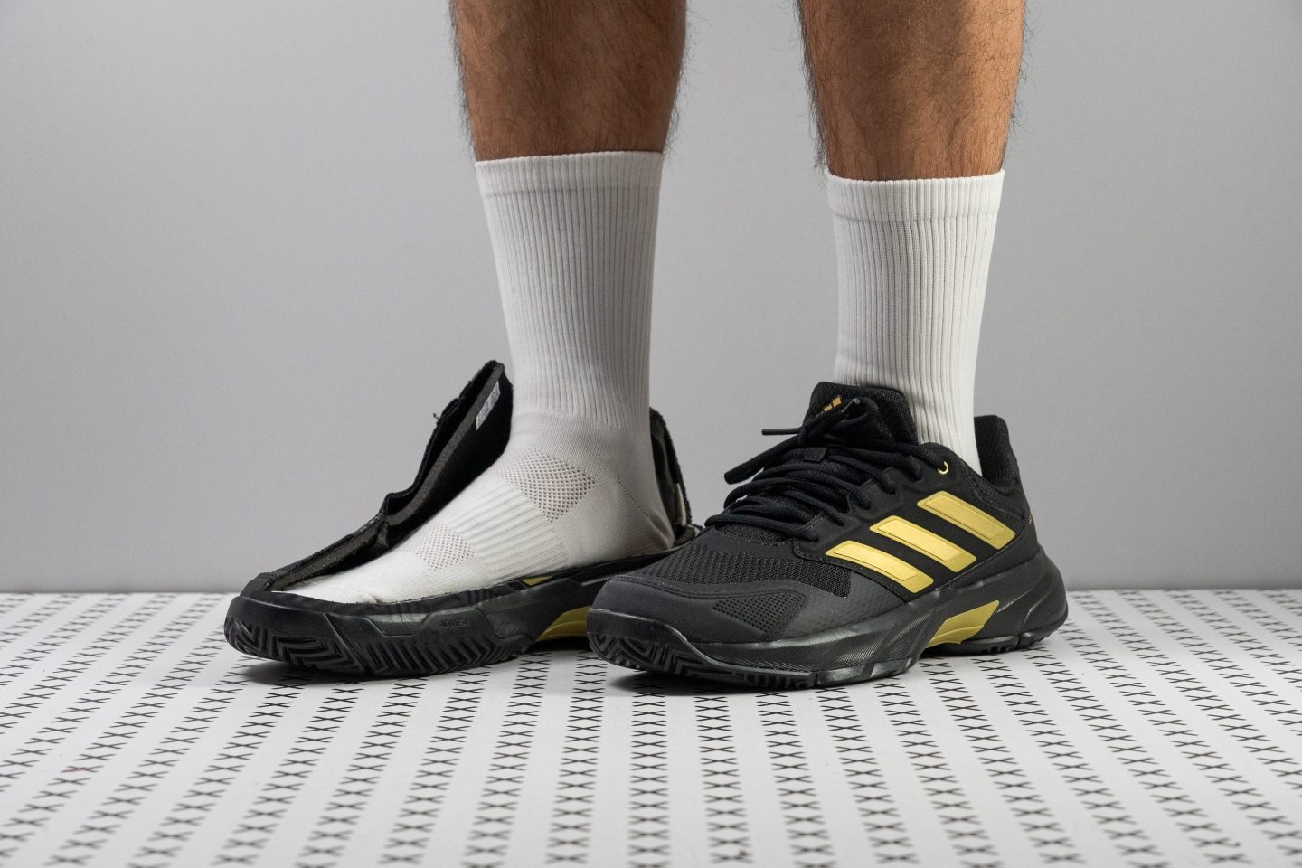 Cut in half: Adidas CourtJam Control 3 Review (2026) | RunRepeat