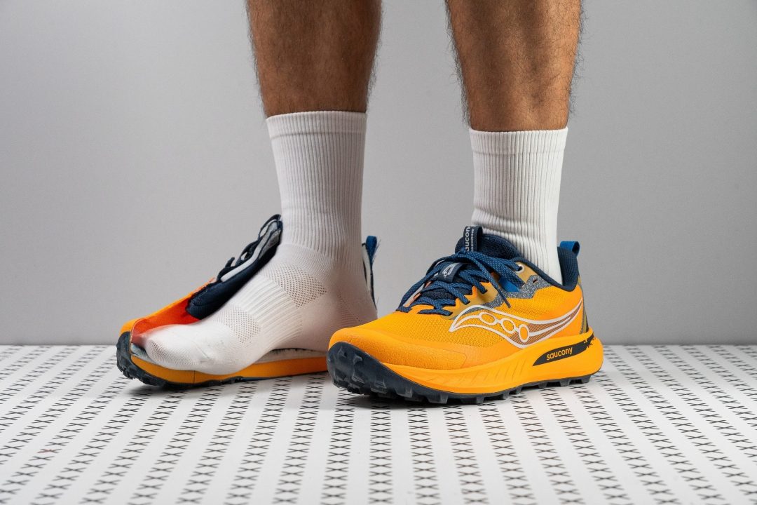 Cut in half: Saucony Peregrine 15 Review (2025) | RunRepeat