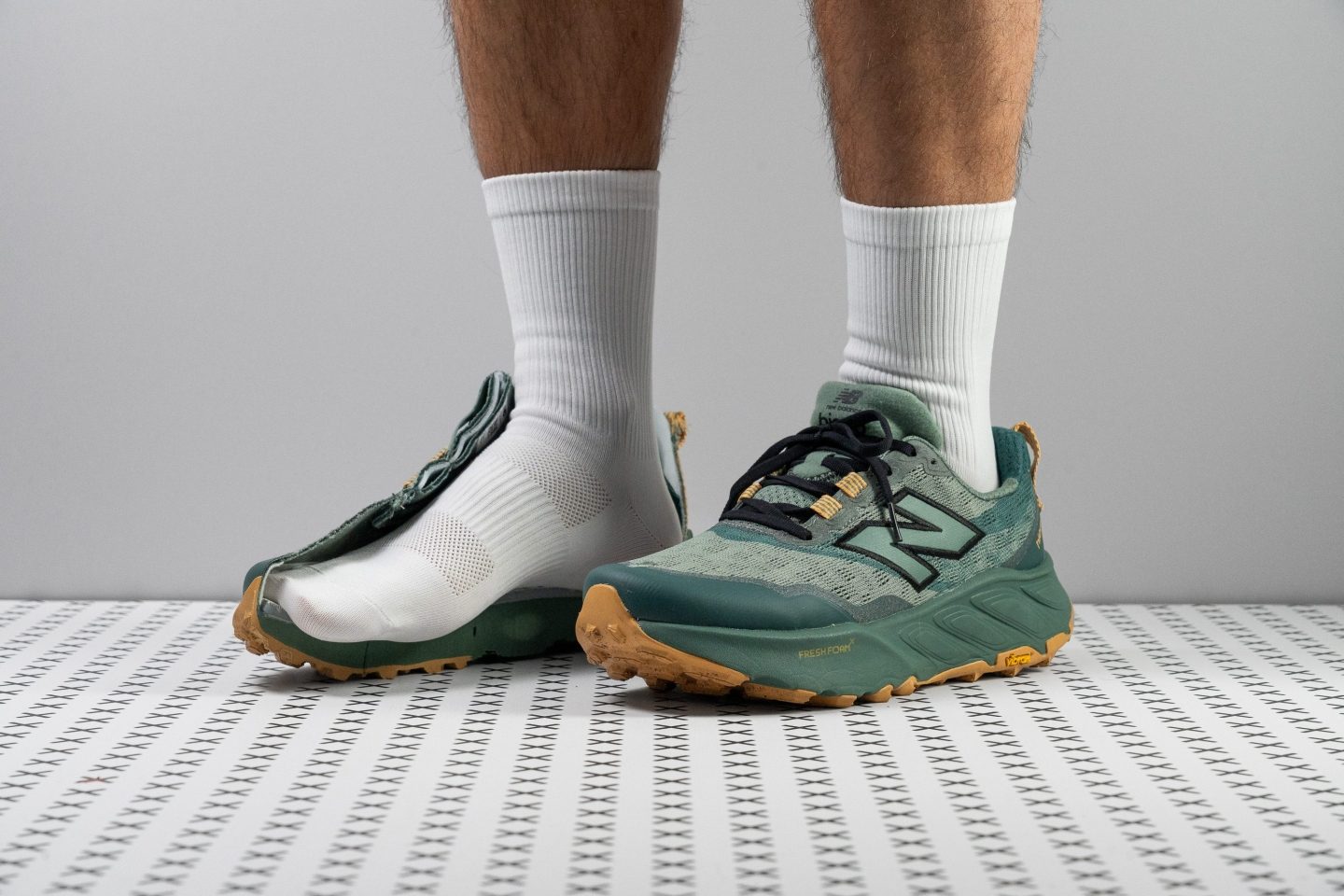Cut in half: New Balance Fresh Foam X Hierro v9 Review (2025) | RunRepeat