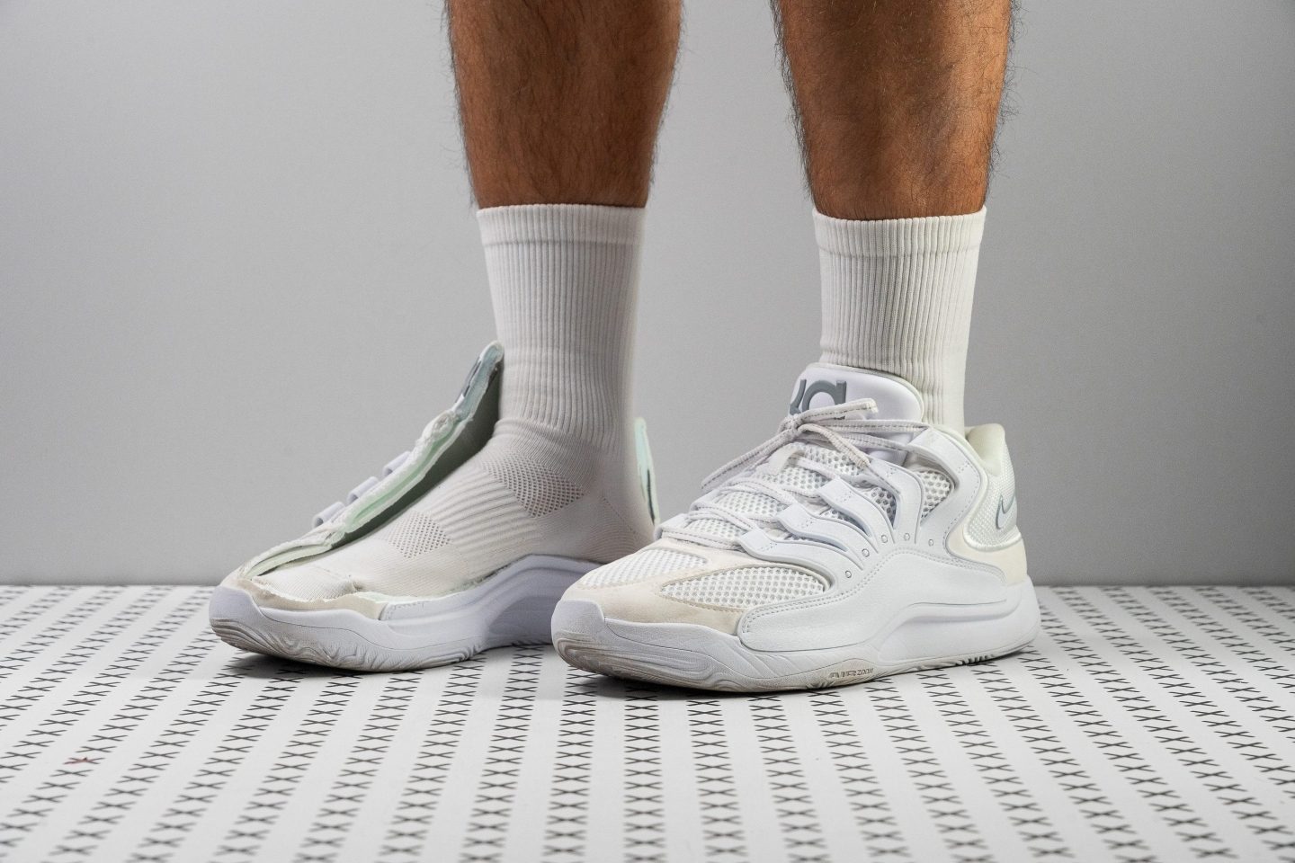 Cut in half: Nike KD 18 Review (2025) | RunRepeat